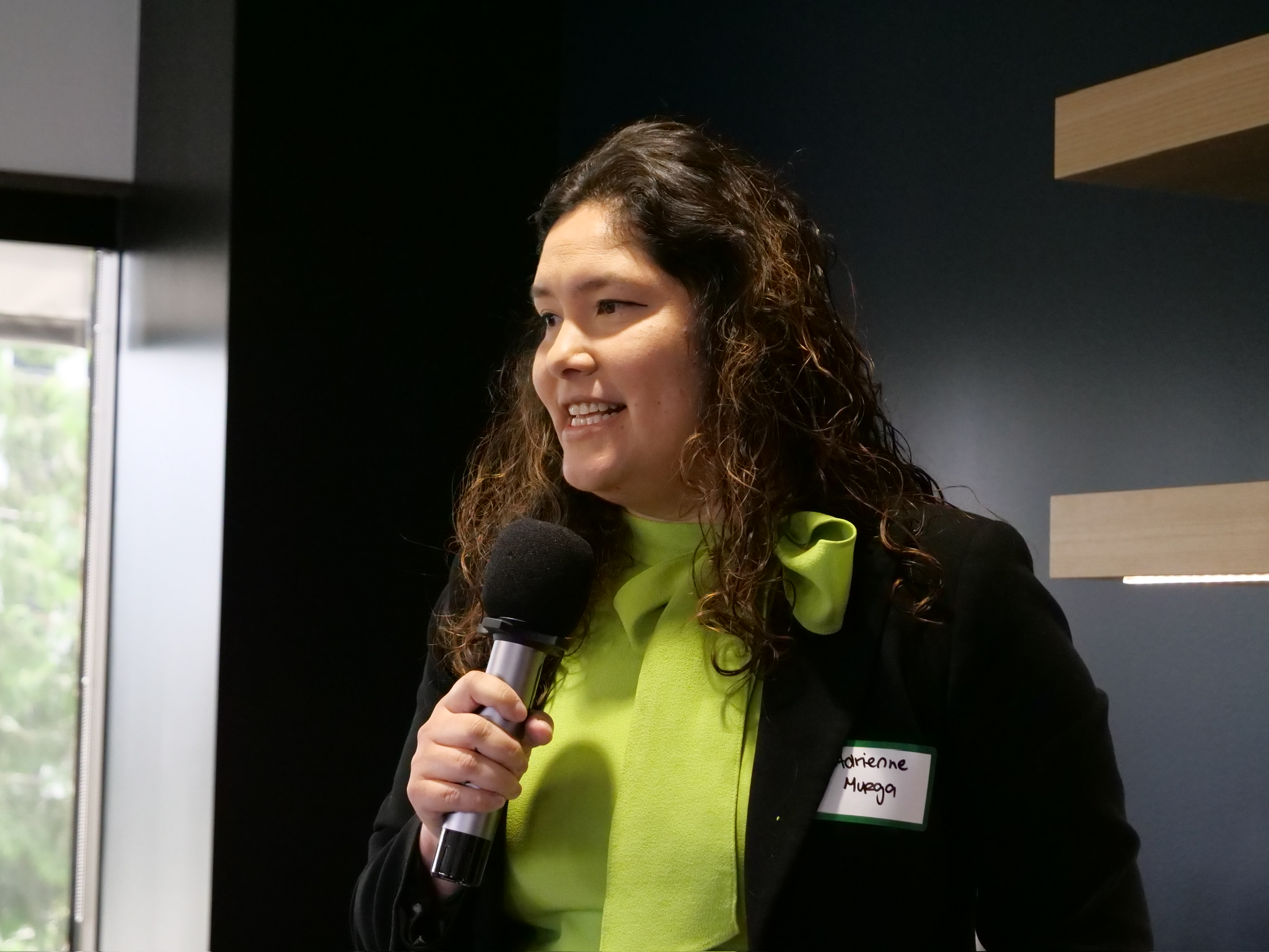 Professional headshot of Adrienne Murga, Co-Founder & Data Science Leader